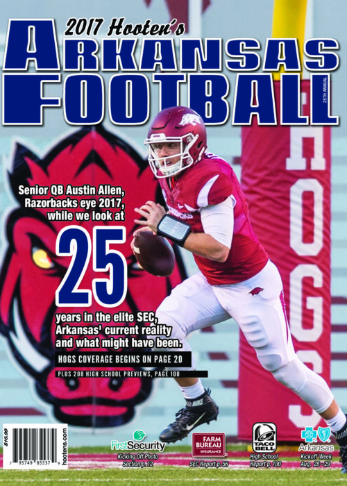 Champions Edition Cover- 2025 Hooten's Arkansas Football Magazine - Hooten's