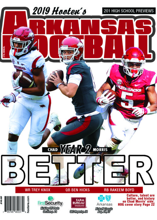 Champions Edition Cover- 2025 Hooten's Arkansas Football Magazine - Hooten's