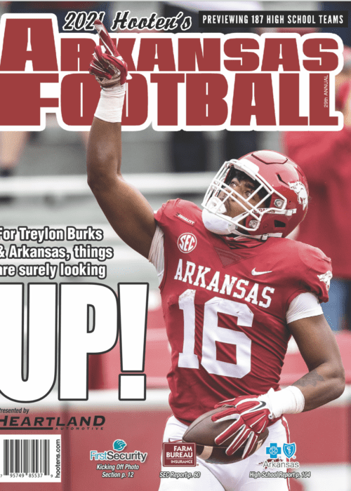 Champions Edition Cover- 2025 Hooten's Arkansas Football Magazine - Hooten's